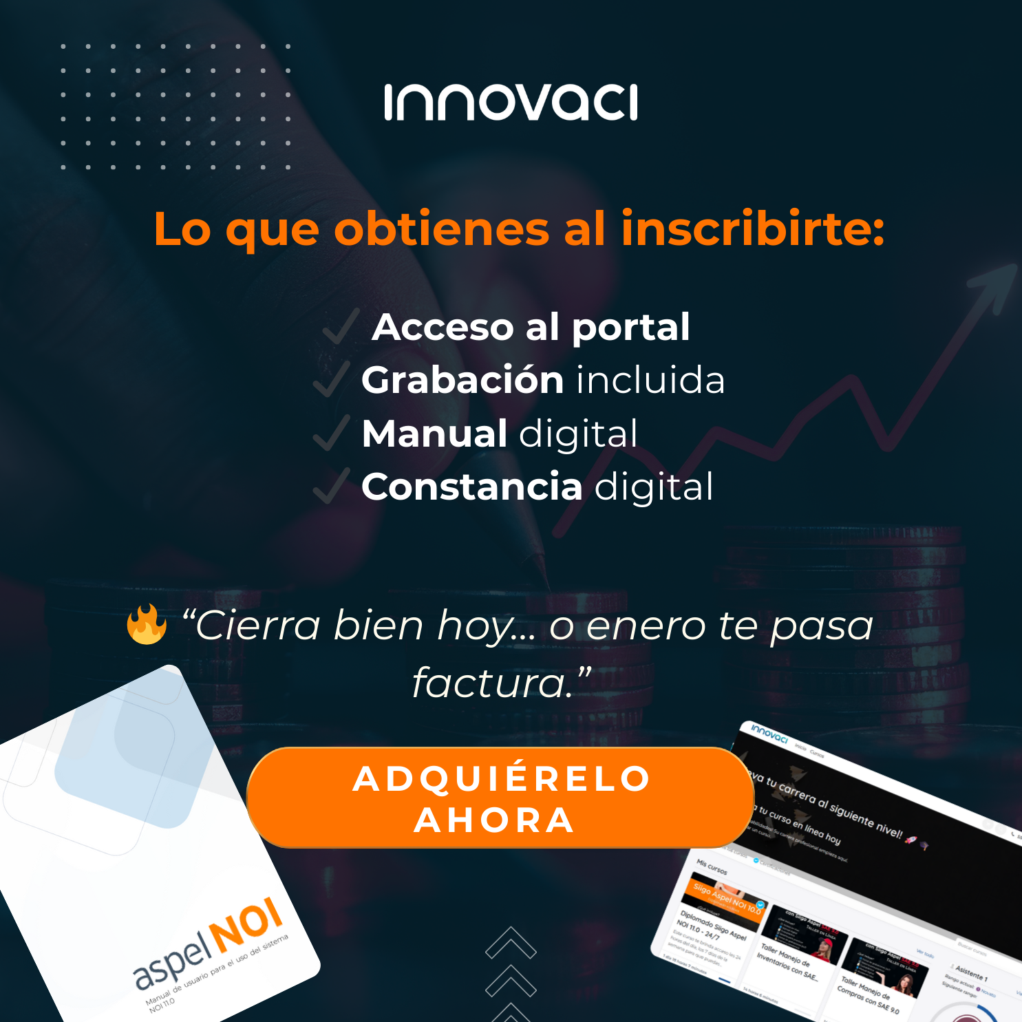 Taller de Especialización: Cierre Anual 2025 en Aspel NOI 11.0 - 24/7 – Grupo Innovaci